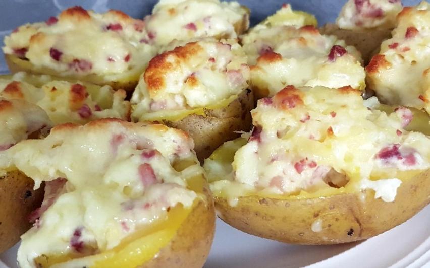 Facherkartoffeln Mit Speck Und Kase